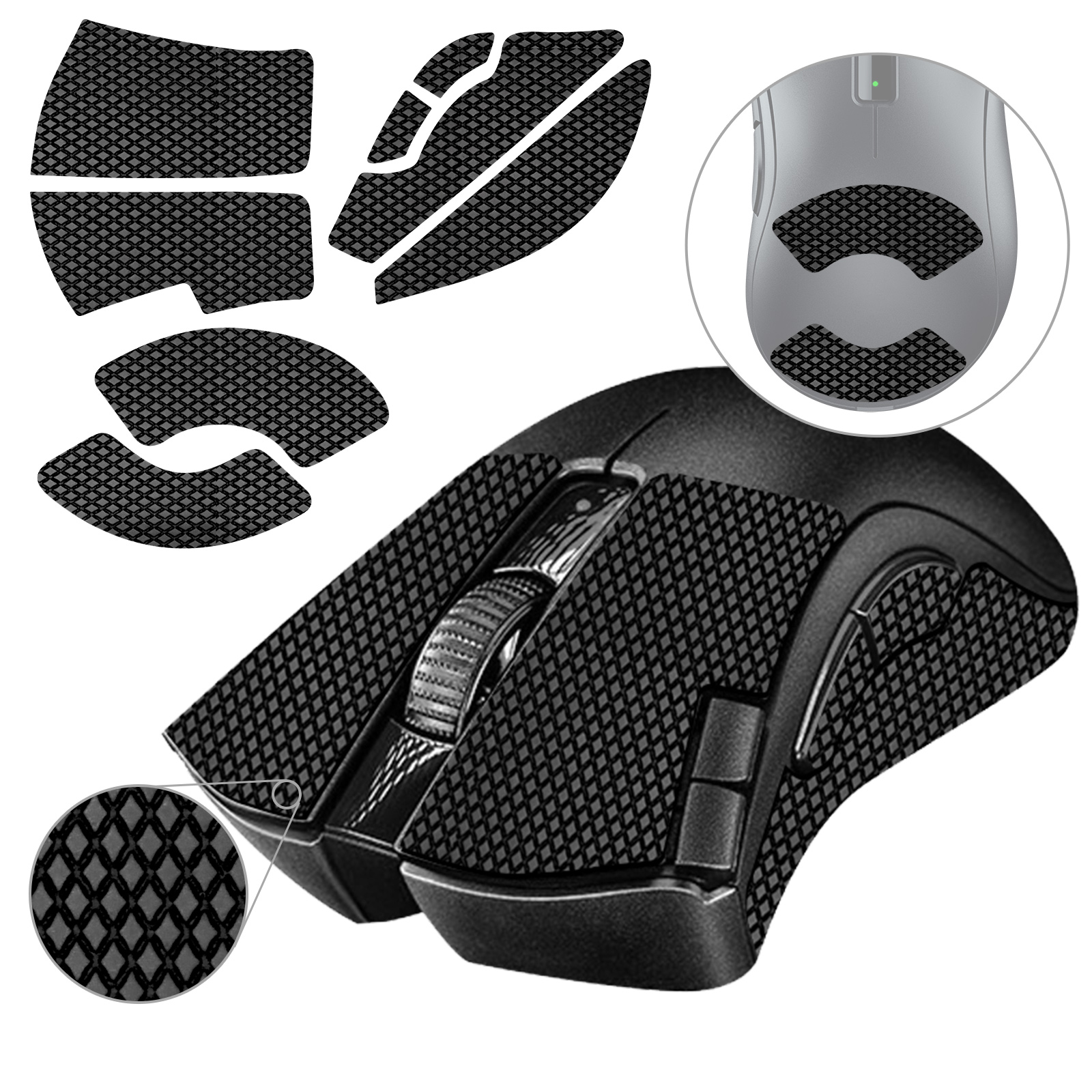 TALONGAMES Mouse Grip Tape for Razer DeathAdder V2 X HyperSpeed ...