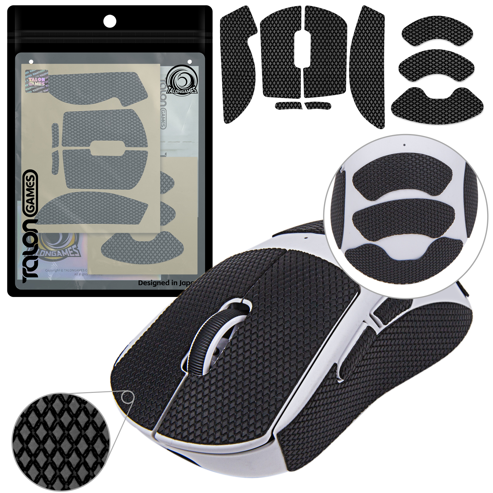 TALONGAMES Mouse Grip Tape for Logitech G PRO X SUPERLIGHT 2 DEX ...